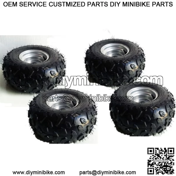 145/70-6" Wheel Taotao Sunl Coolster Roketa ATV Quad Mini Go Kart Cart ...